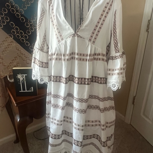 CZ Collection | Dresses | Cz Collection By Cezele Loose Casual Lace ...